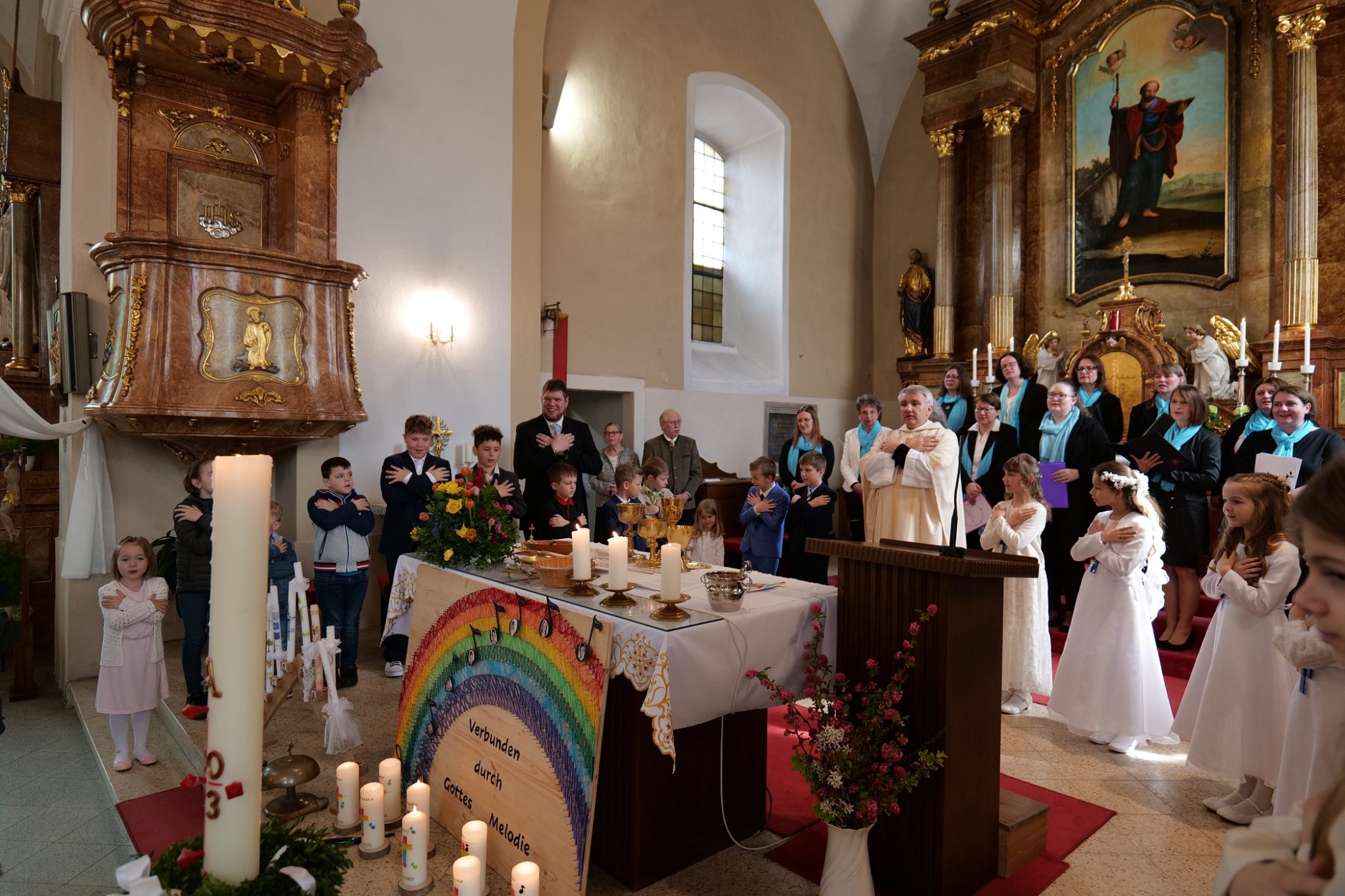 AUS DER PFARRE KAUTZEN – Erstkommunion gefeiert – Pfarrverband Dobersberg