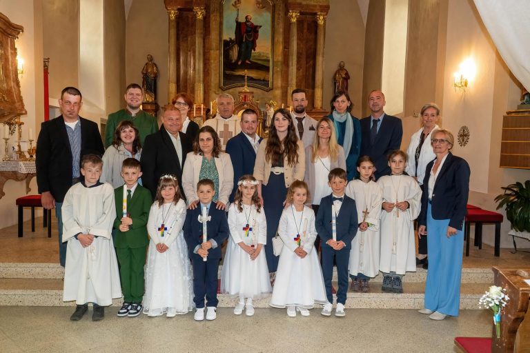 AUS DER PFARRE KAUTZEN – ERSTKOMMUNION 2025 – Pfarrverband Dobersberg